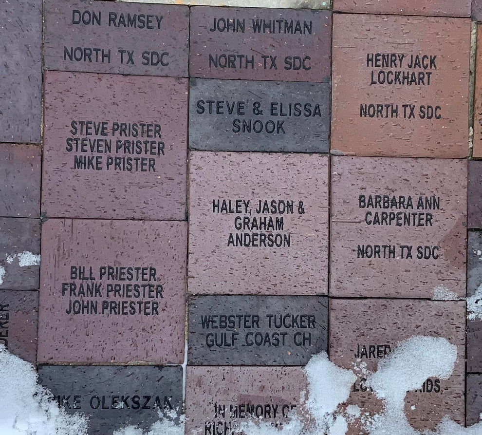 Custom Laser Engraved Brick 2x8, 4x8, or 8x8 – Turba Custom Engraving